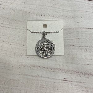 Bria Kate | Jewelry | New Silver Celebrate Family Tree Fashion Necklace ...
